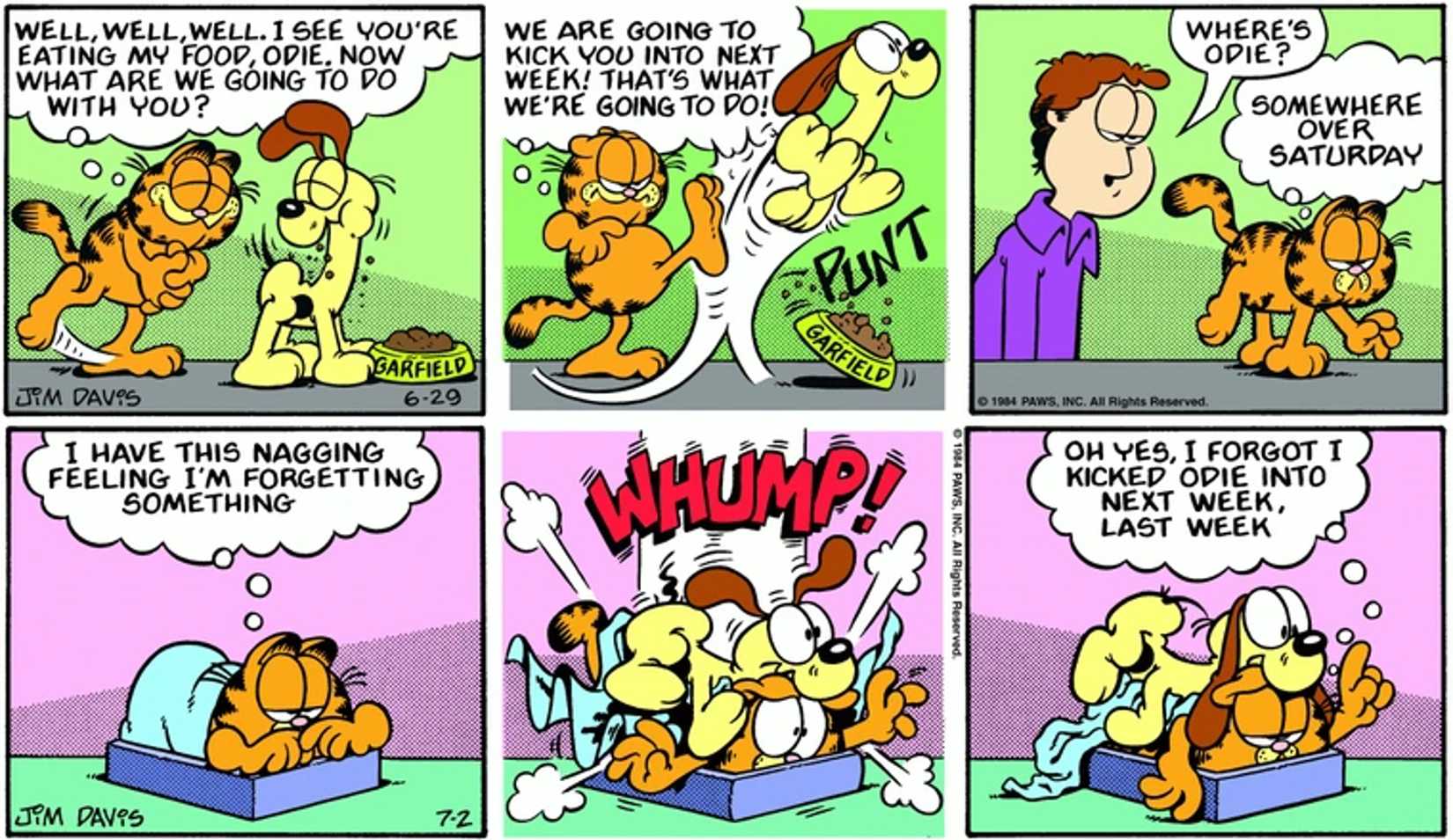 10 Best Garfield Comic Strips Featuring Odie