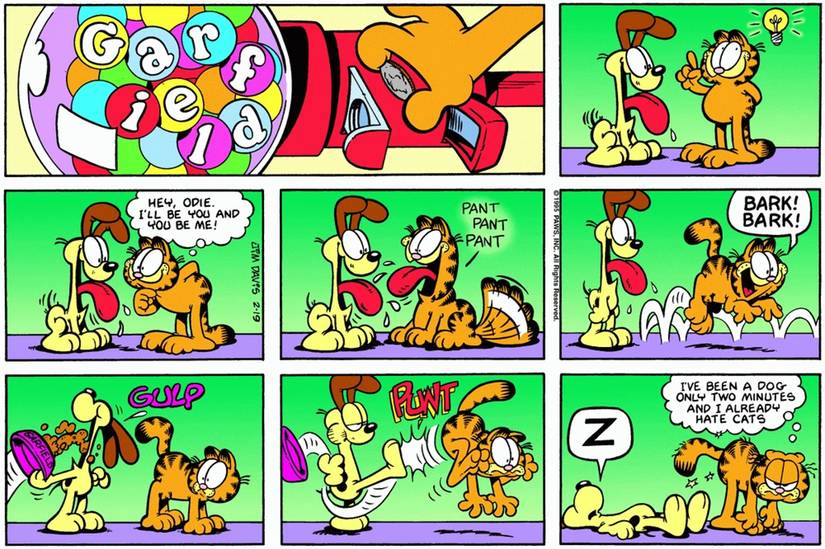 10 Best Garfield Comic Strips Featuring Odie