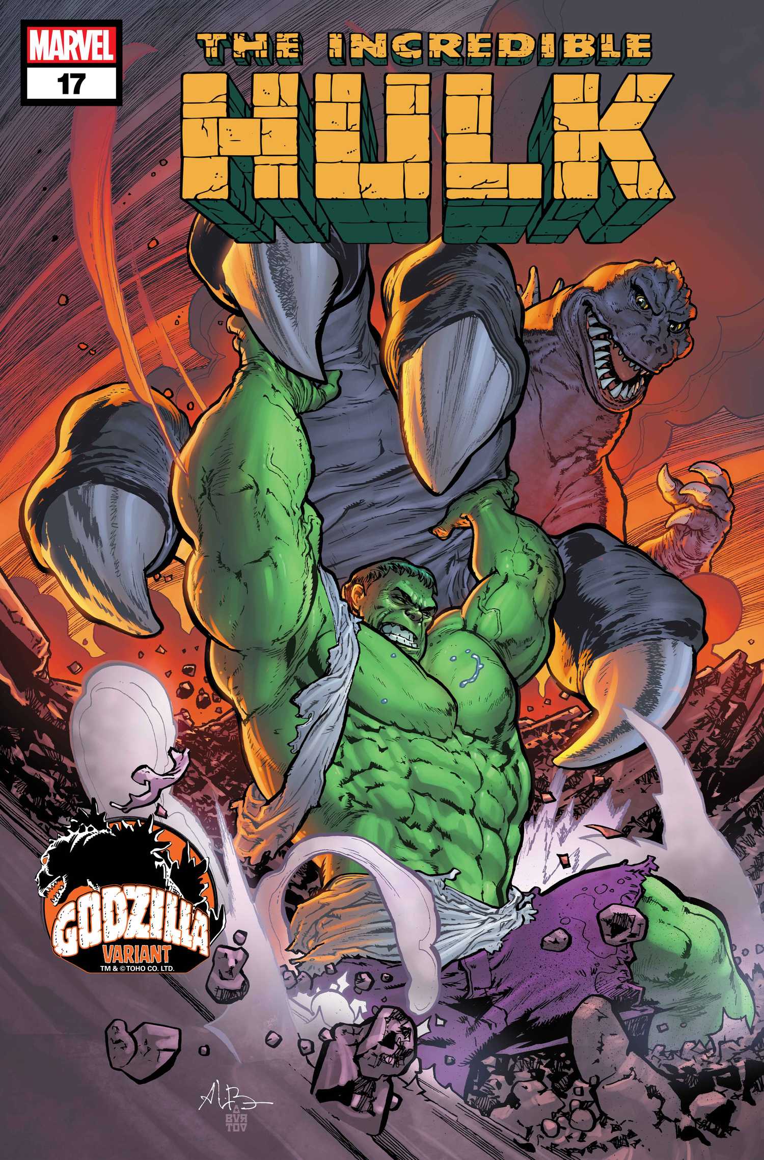 Godzilla Takes Over the Marvel Universe