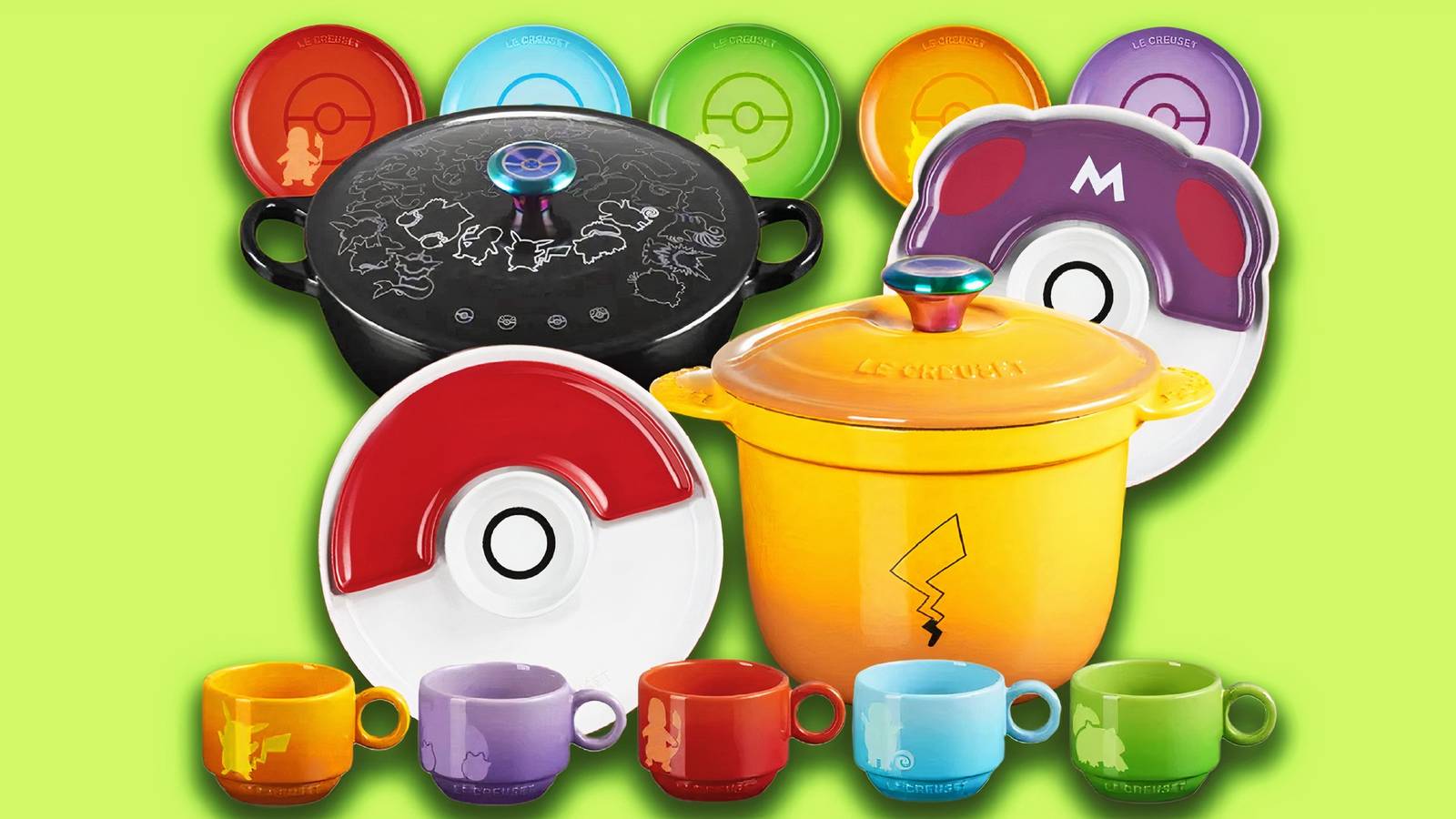 Le Creuset Reveals New Pokémon Kitchenware for International July Release