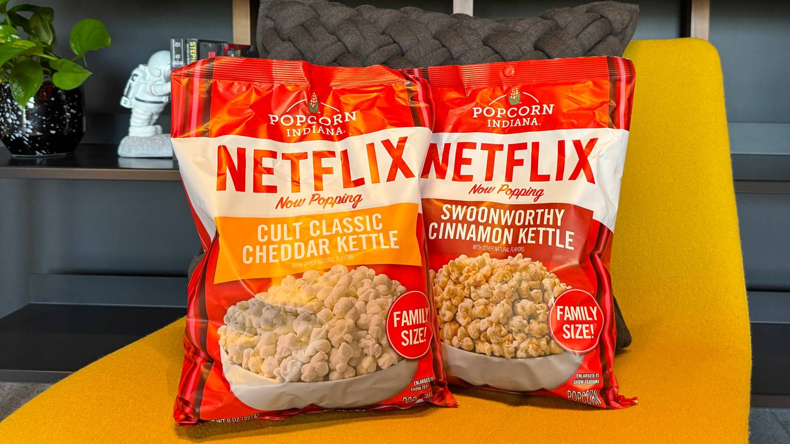 Netflix Unveils Branded Popcorn for Summer Movie Viewing