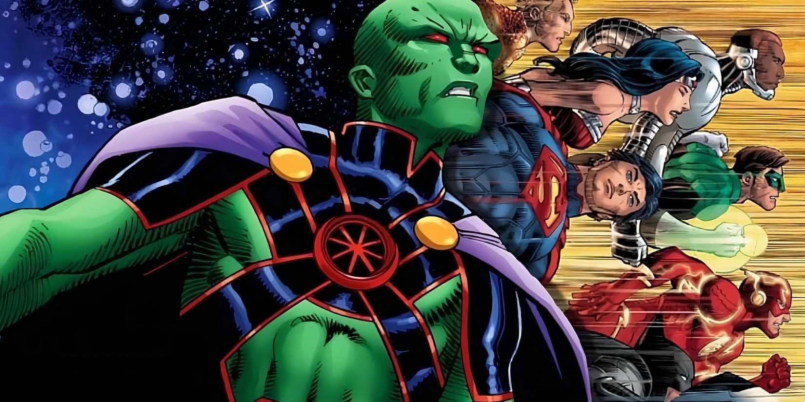 Every Justice League Team Led By Martian Manhunter