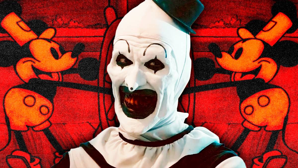 Art the Clown Actor Transforms Into Killer Mickey Mouse in Steamboat ...