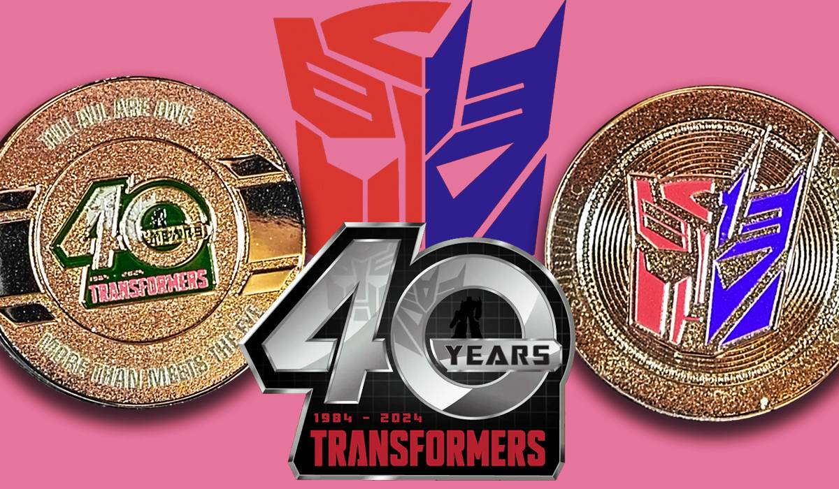 Collector Coins Transformers 40th Anniversary Collectible Coin ...