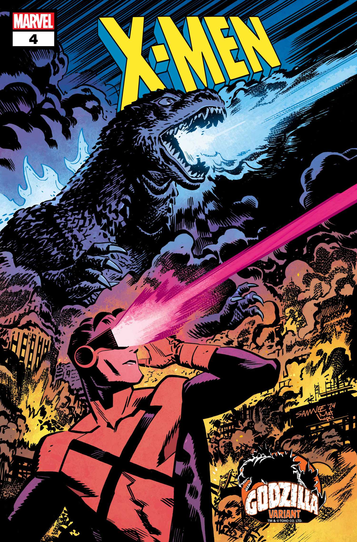 Godzilla Takes Over the Marvel Universe