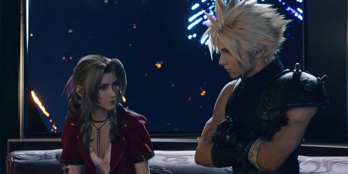 Final Fantasy Aerith E Nuvem