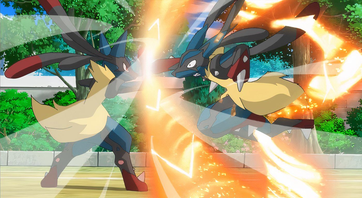 Pokemon Korrina And Lucario