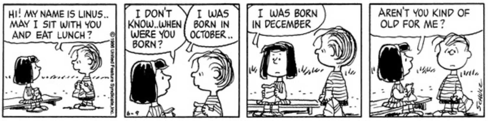 Peanuts: Linus Gets 'Out-Christmas-ed' By His Femme Fatale, Lydia