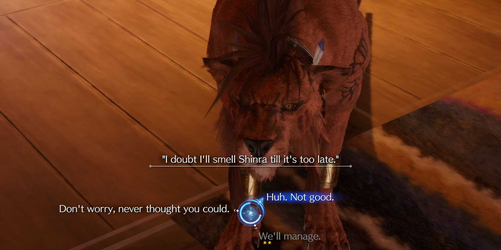 Final Fantasy VII Rebirth Red XIII Friendship Guide