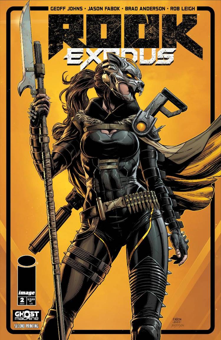 Image Comics Rushes Geoff Johns' Sold Out Rook: Exodus Back to Print