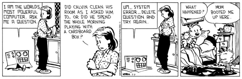 Calvin's Most Creative Inventions in Calvin and Hobbes