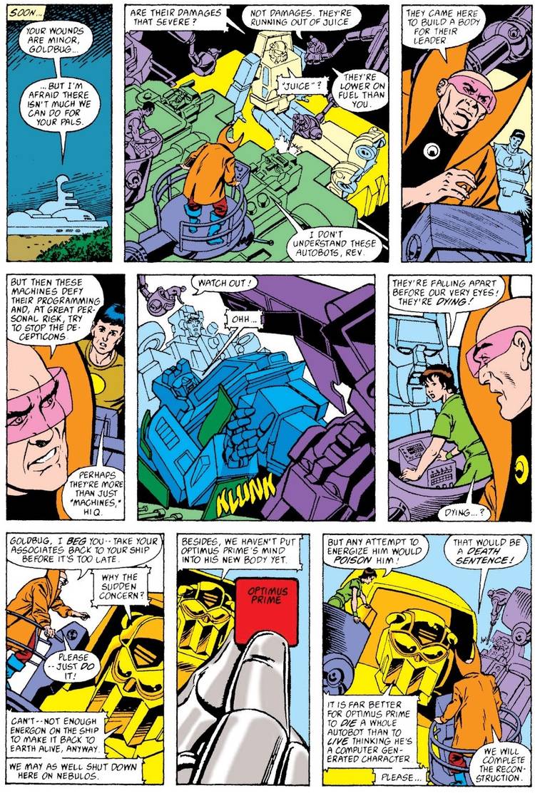 Transformers: When Optimus Prime's Life Was Saved By...a Floppy Disk?!