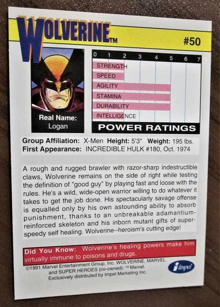 When Did We First Discover Wolverine's Height?