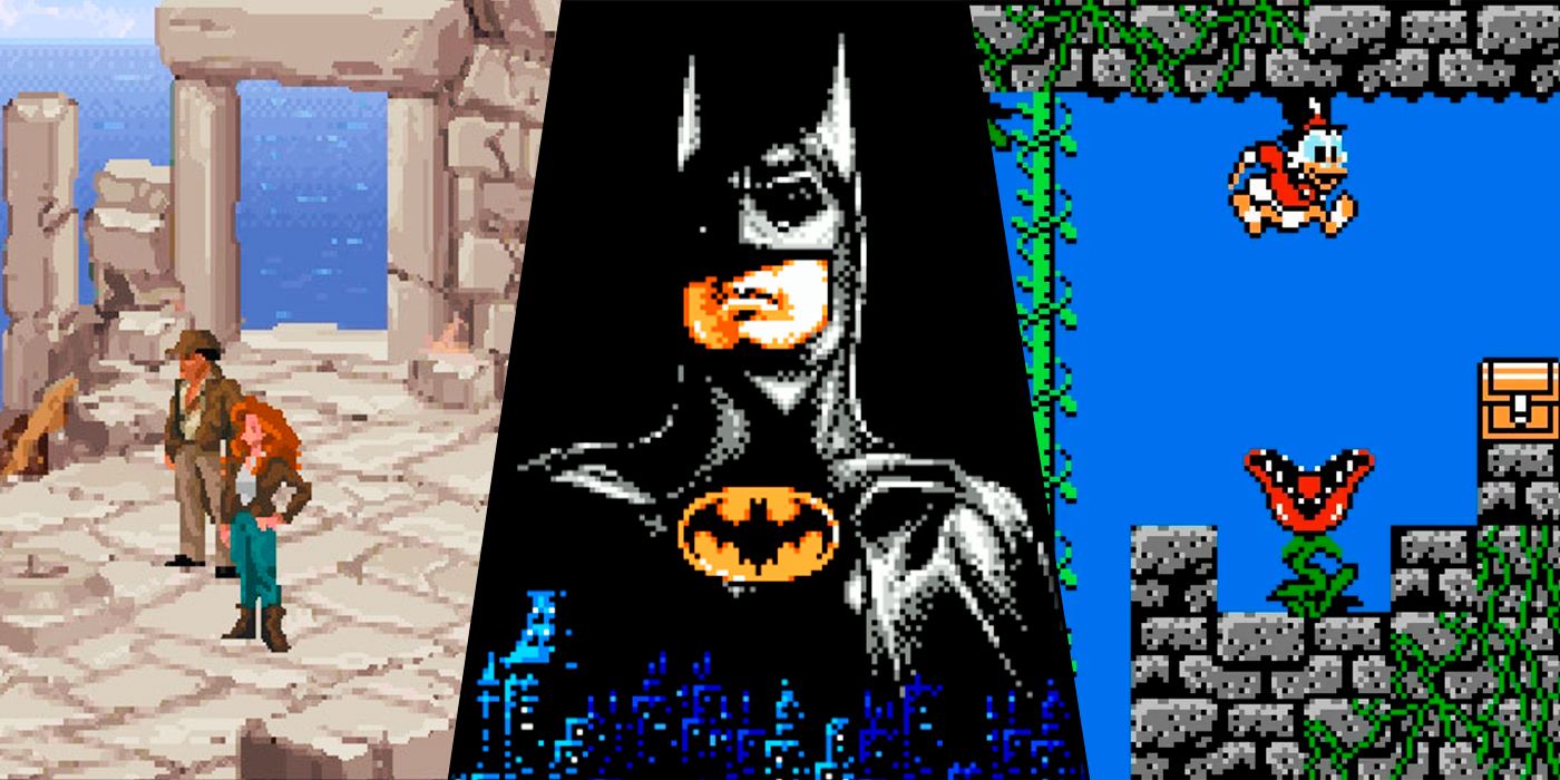 10 Best Retro Games Based On Shows & Movies