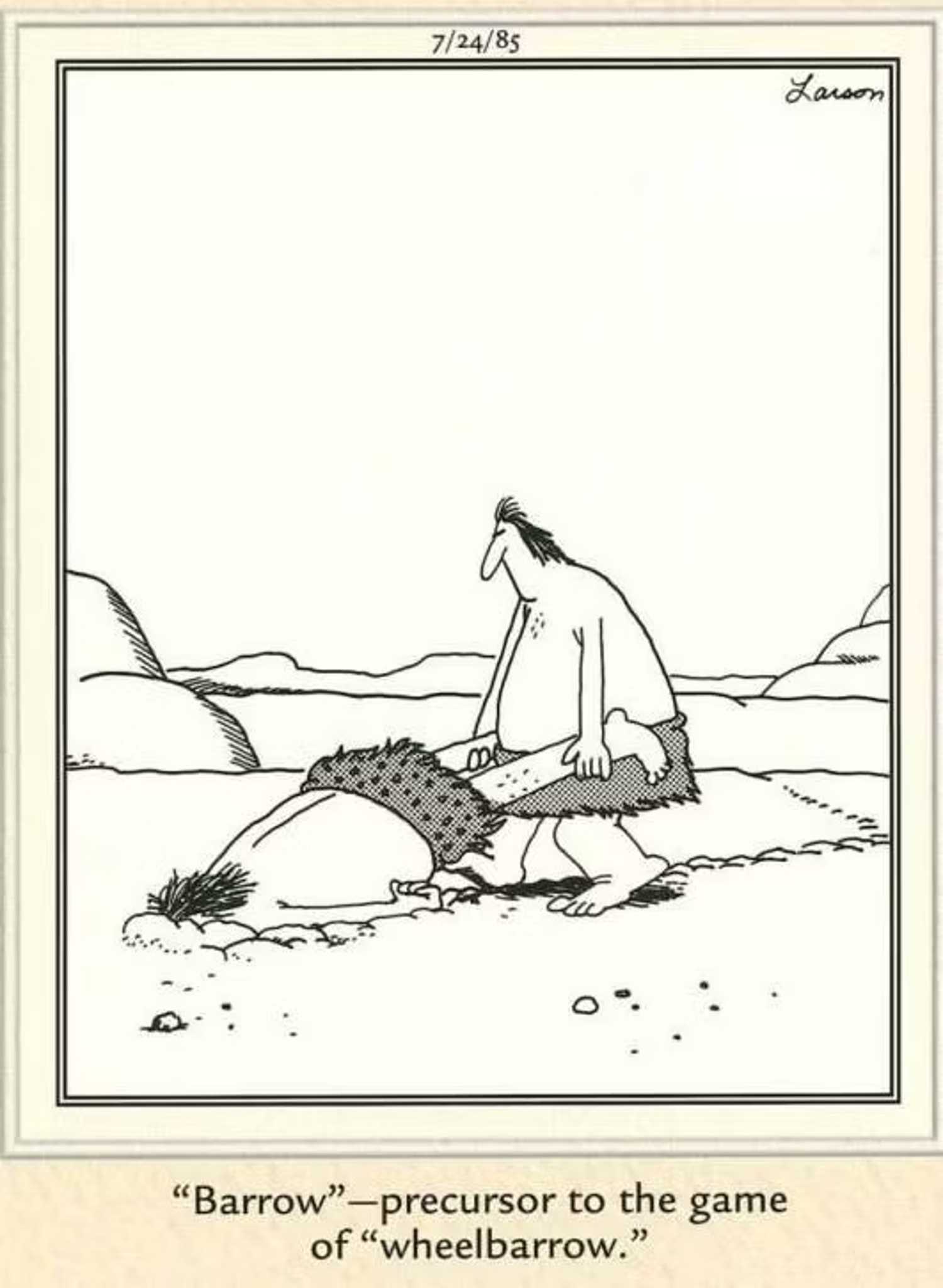 The 10 Funniest The Far Side Comics with Cavemen