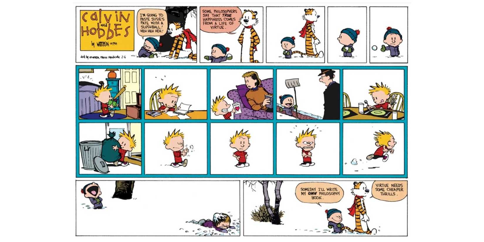 Unforgettable Calvin & Hobbes Philosophies from the Comic Strip