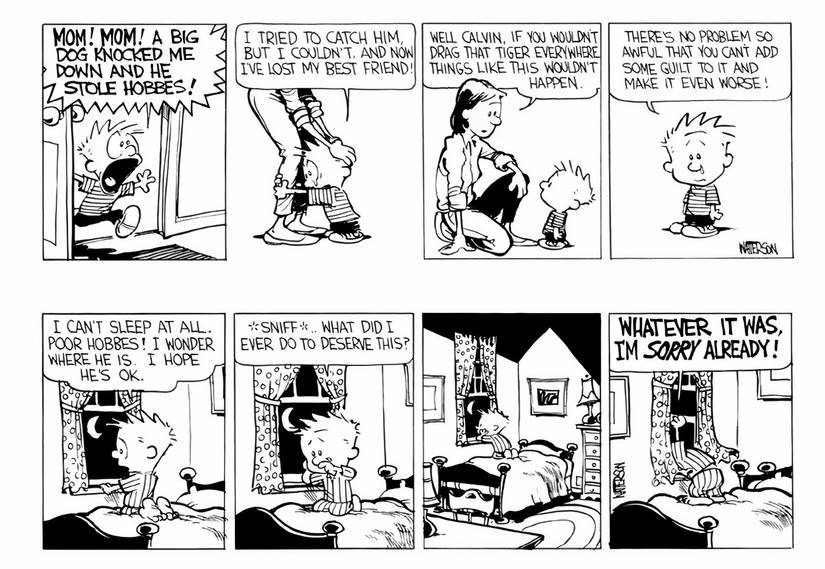 10 Emotional Moments from Calvin & Hobbes