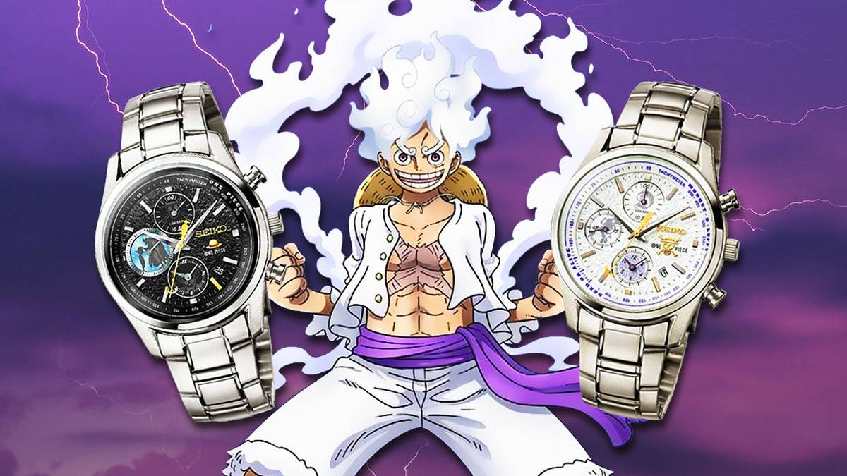 One Piece Anime Limited-Edition 25th-Anniversary Watches 'Gear Up' for ...