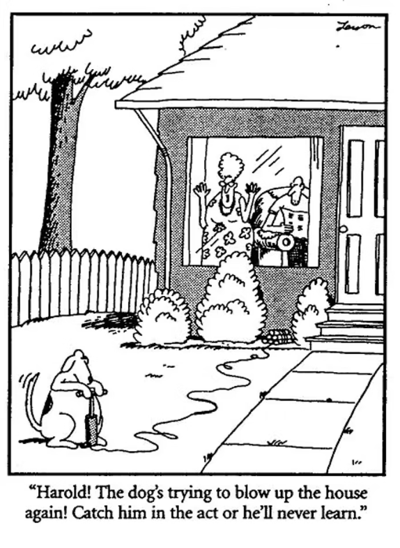 Far Side Dog Cartoons The Far Side On X: "“Dog Hell” 🤣 #dogs