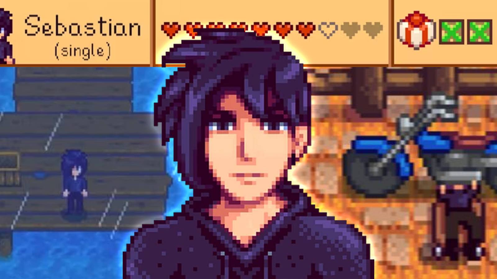 Stardew Valley's Sebastian Love & Friendship Guide