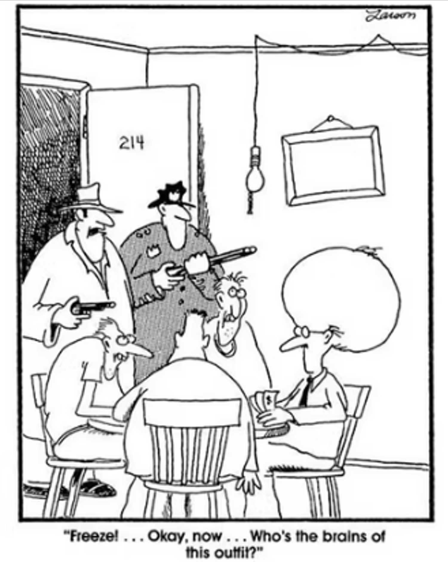15 Funniest Far Side Comics About the Mafia