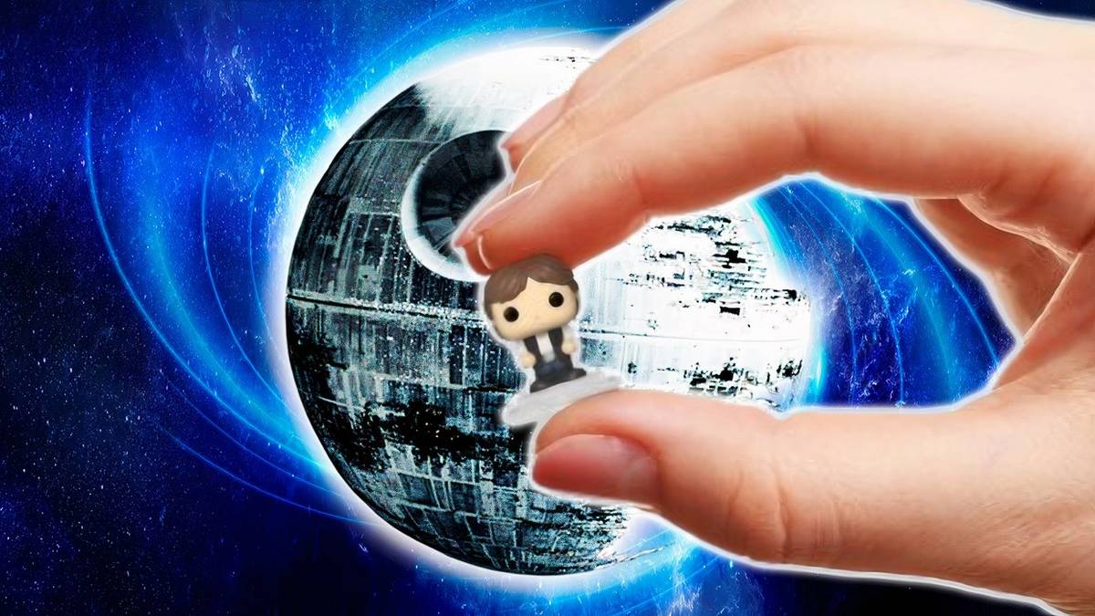 Funko's Bitty Pop Sets Reveal Ultra-Tiny Death Star and Millennium Falcon