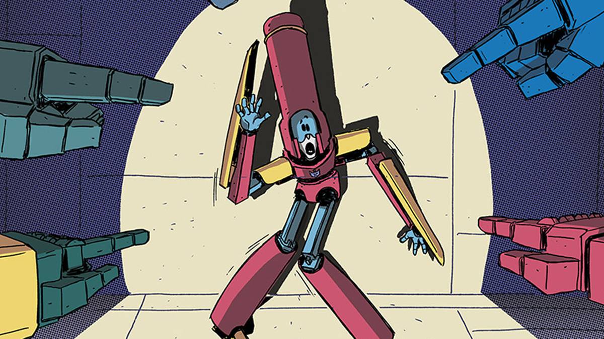EXCLUSIVE: First Look at New Transformers Character in the "Worst Bot Ever"