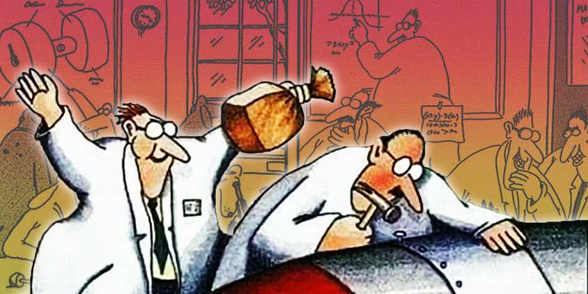 10 Best The Far Side Comics Featuring Skeletons, Ranked