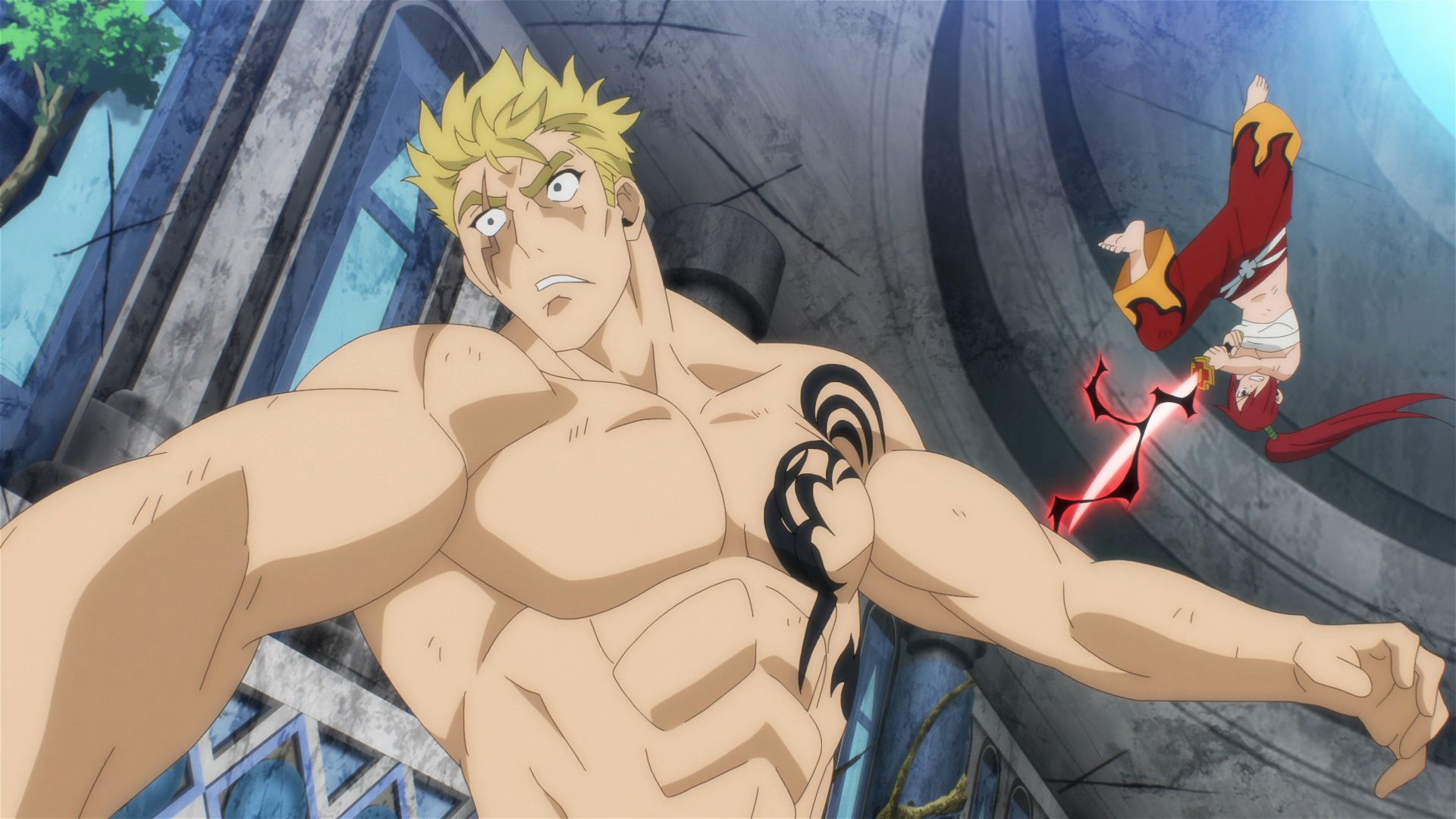 Laxus Et Erza De Fairy Tail Prime Video: Fairy Tail