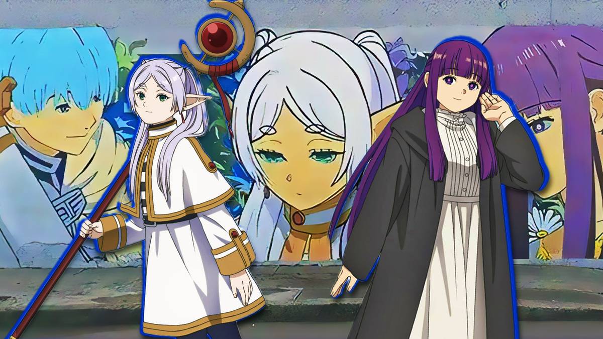 Anime Urban Artist Spends Over a Week Spray-Painting Massive Frieren ...