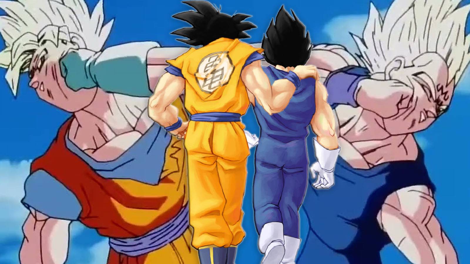 Vegeta E Goku Super Saiyajin 5