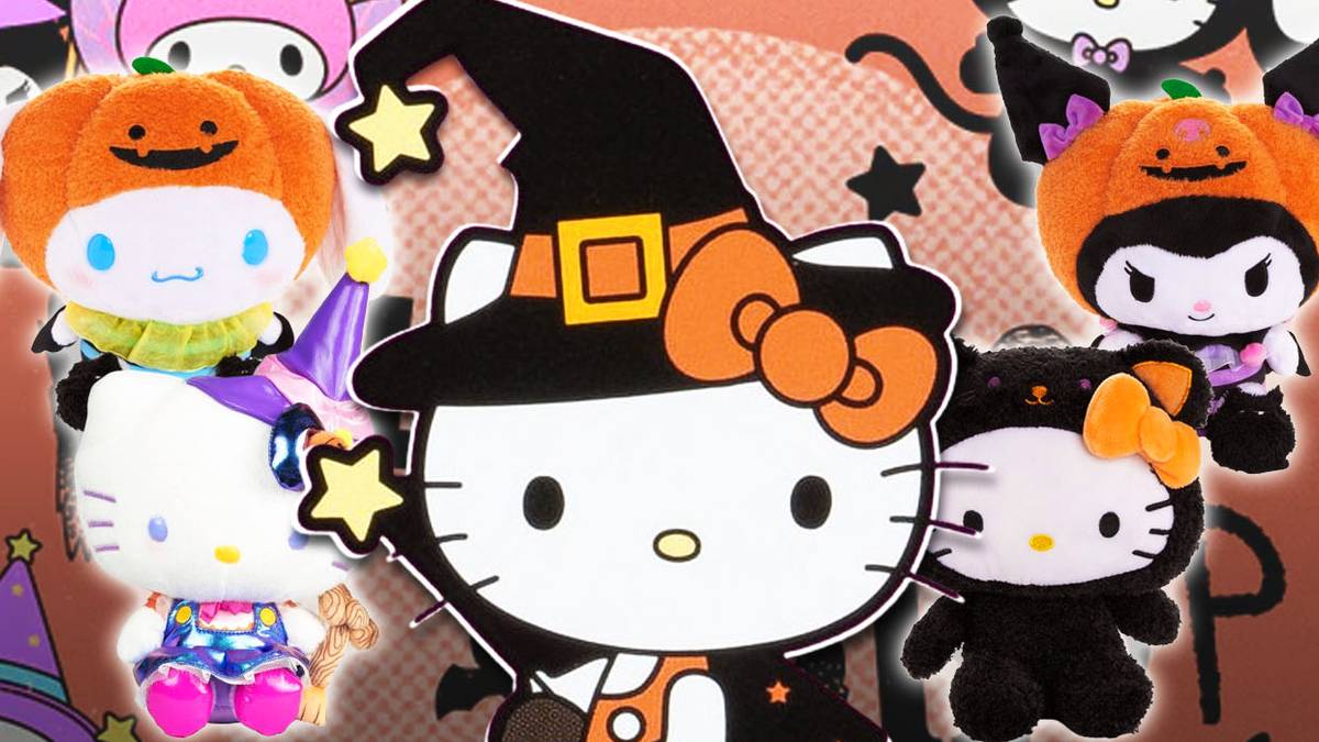 Sanrio's Hello Kitty, Kuromi & More Get Spooky New Halloween Plush Toy ...