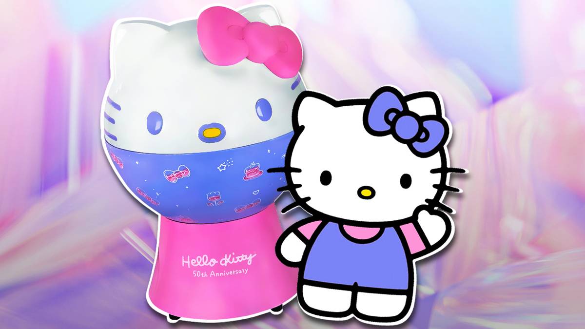 Sanrio U.S. Releases Hello Kitty 50th-Anniversary Popcorn Maker