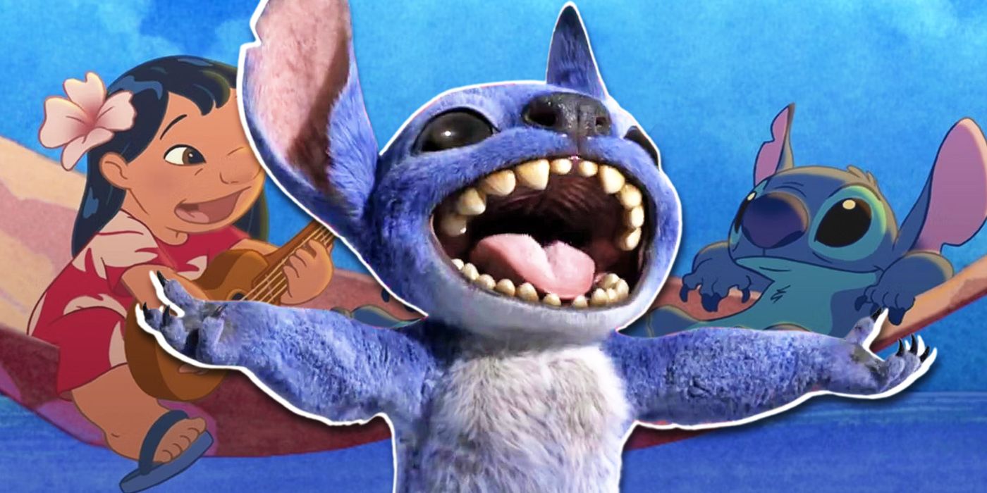 Stitch Hams It Up in New Look at Disney's Live-Action Lilo & Stitch Remake