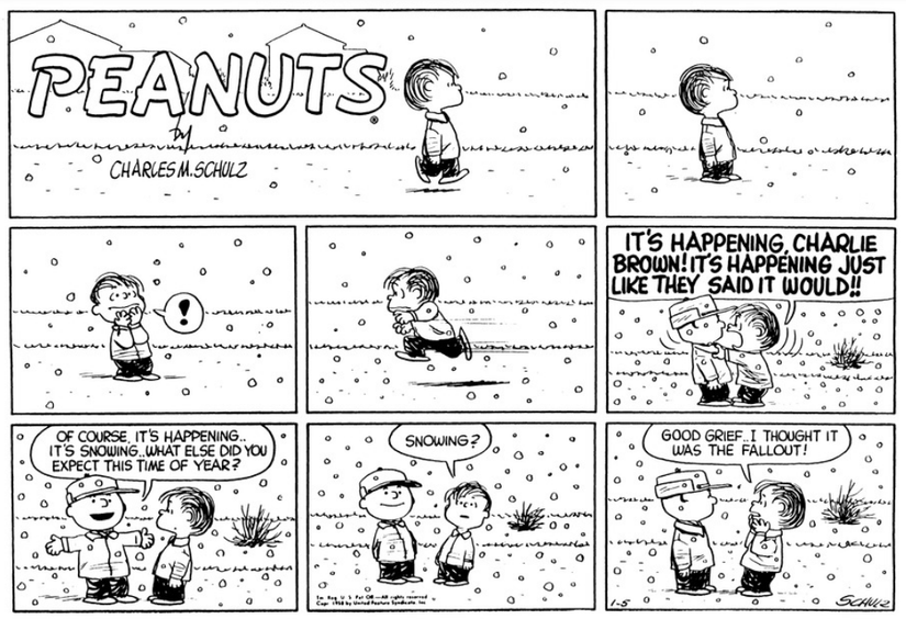 15 Best Peanuts Comic Strips Featuring Linus