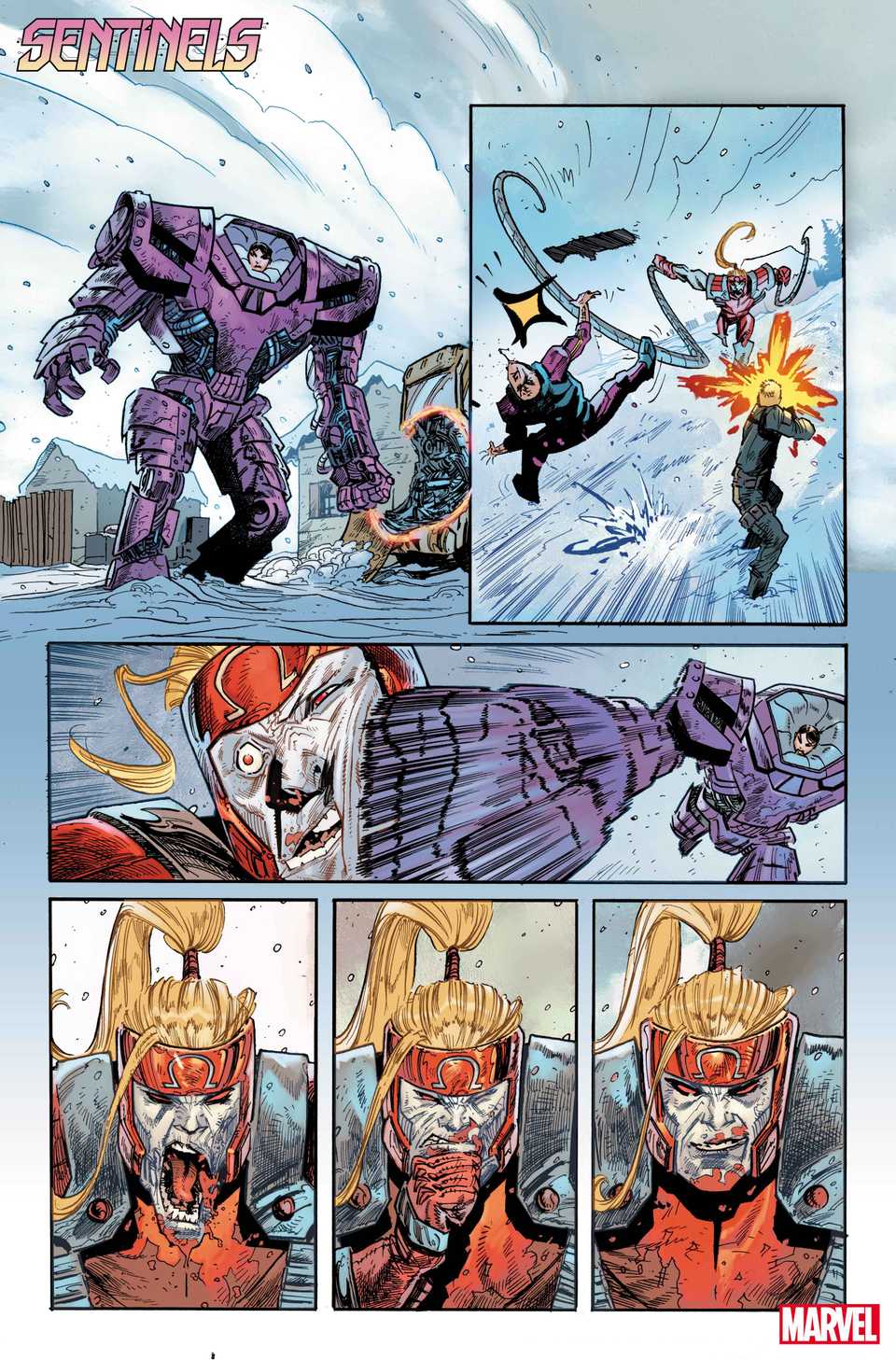 EXCLUSIVE: The X-Men's Sentinels Hunt Omega Red in New Series Preview