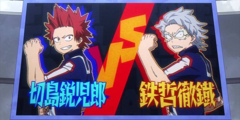 My Hero Academia: 10 Best Eijiro Kirishima Fights, Ranked