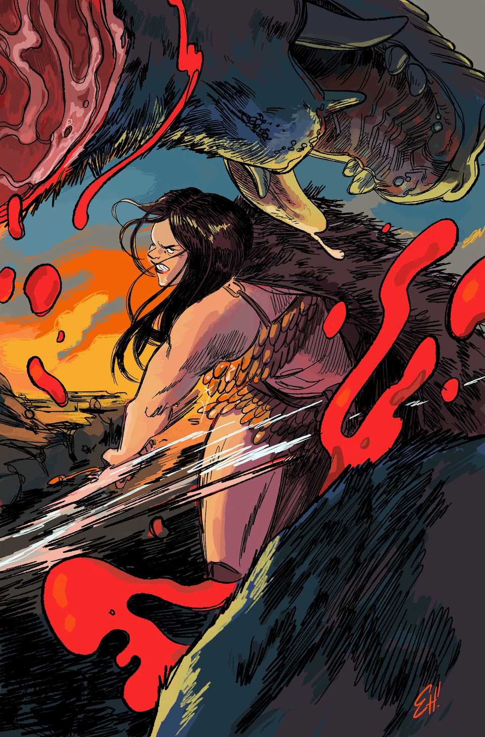 EXCLUSIVE: First Look at Garth Ennis' Babs #3 Arrives
