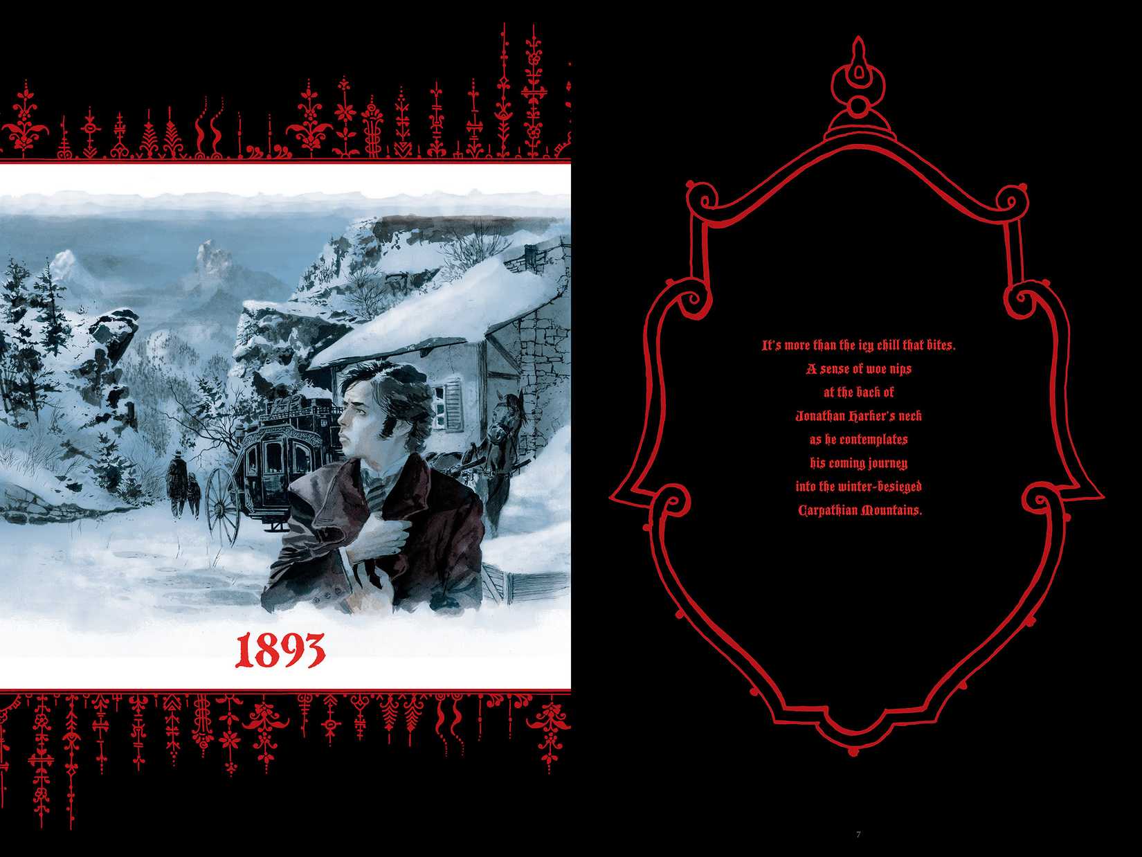 J.H. Williams III on Dracula: A Storybook Portfolio