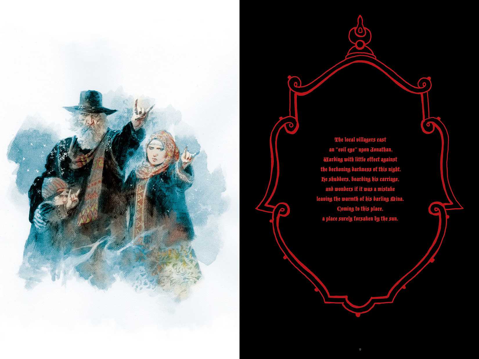 J.H. Williams III on Dracula: A Storybook Portfolio