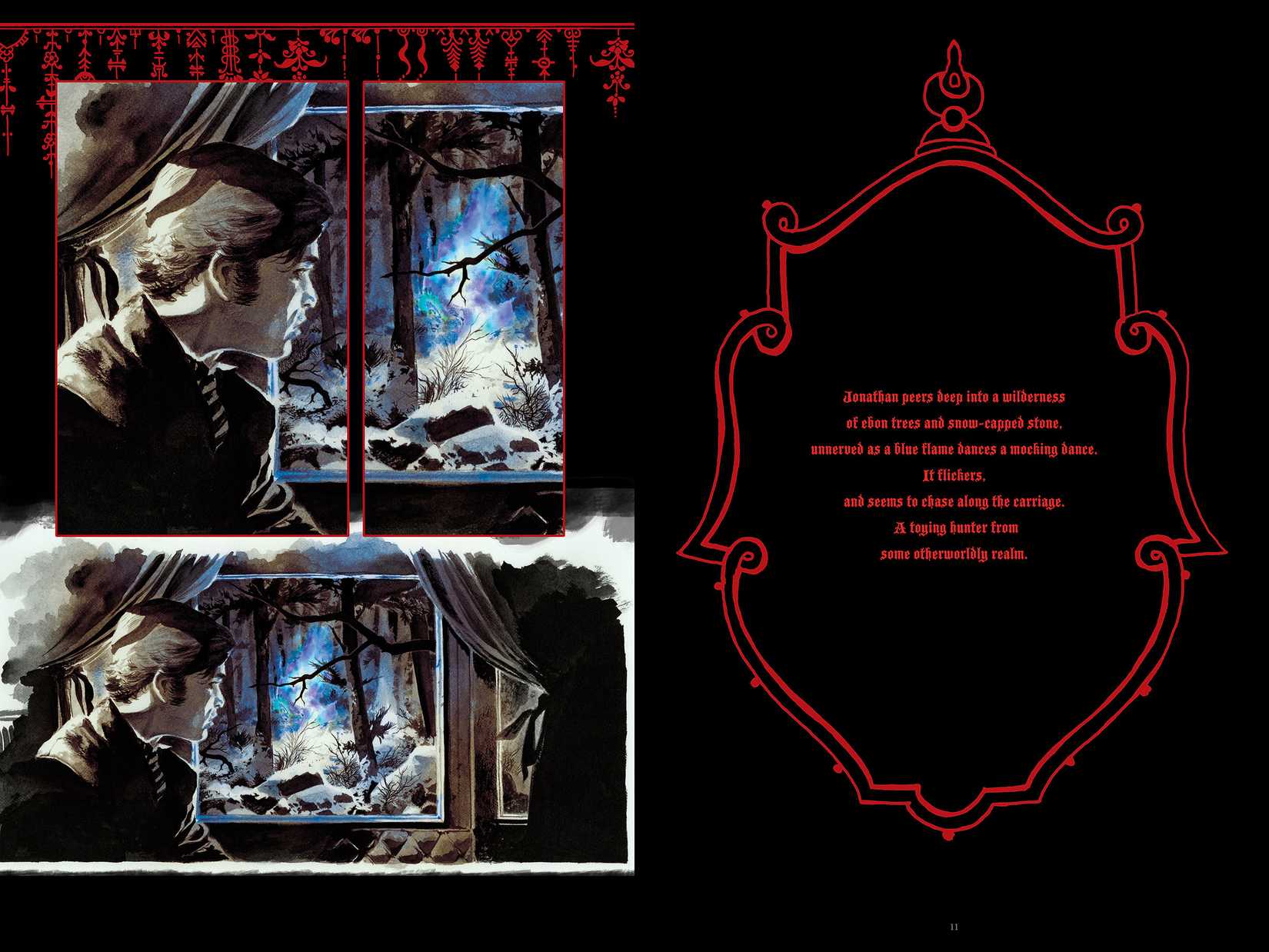 J.H. Williams III on Dracula: A Storybook Portfolio