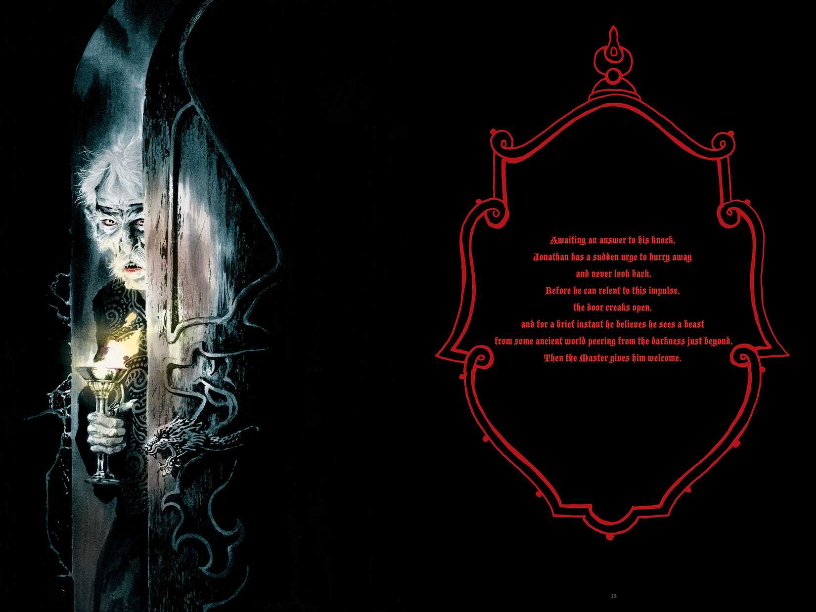 J.H. Williams III on Dracula: A Storybook Portfolio
