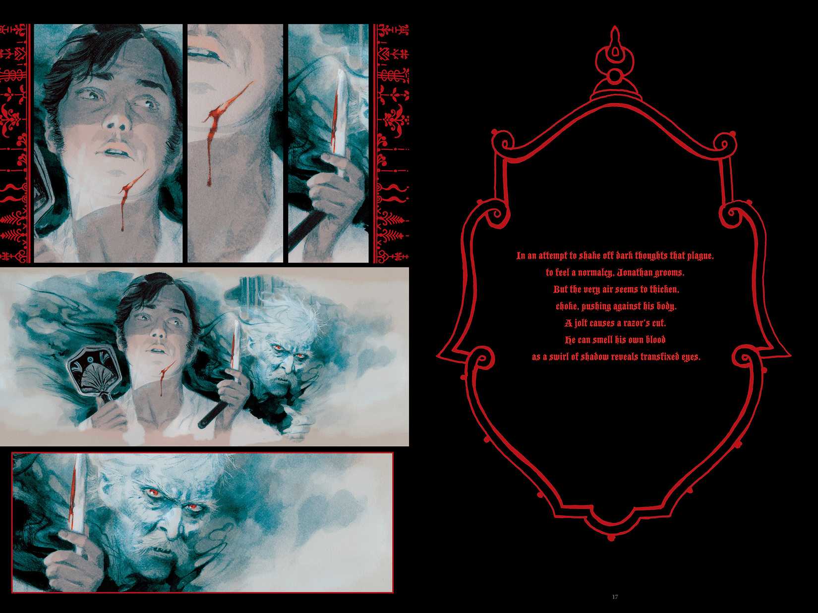 J.H. Williams III on Dracula: A Storybook Portfolio