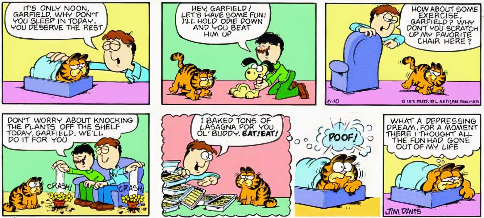 10 Deepest Garfield Comics
