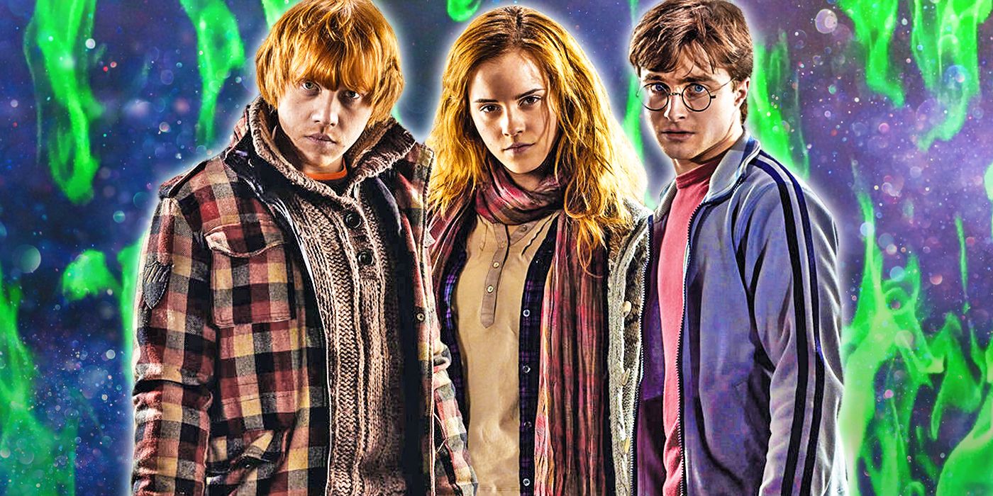 Harry Potter Ron Weasley E Hermione Granger Ano 2