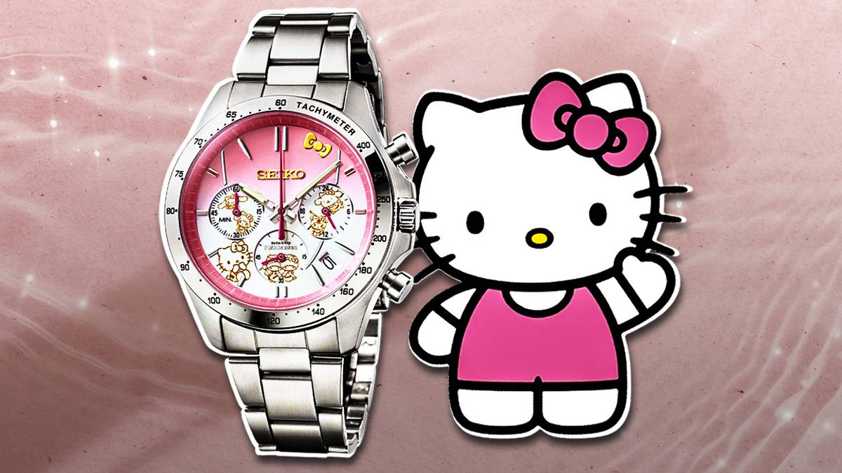 Seiko Reveals New Hello Kitty Bullet Train Watch for 50th-Anniversary ...