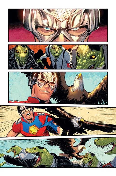 DC Unveils New Peacemaker Comic From James Gunn