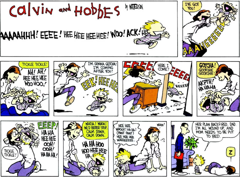 Best Calvin & Hobbes Comics Featuring Calvin's Parents