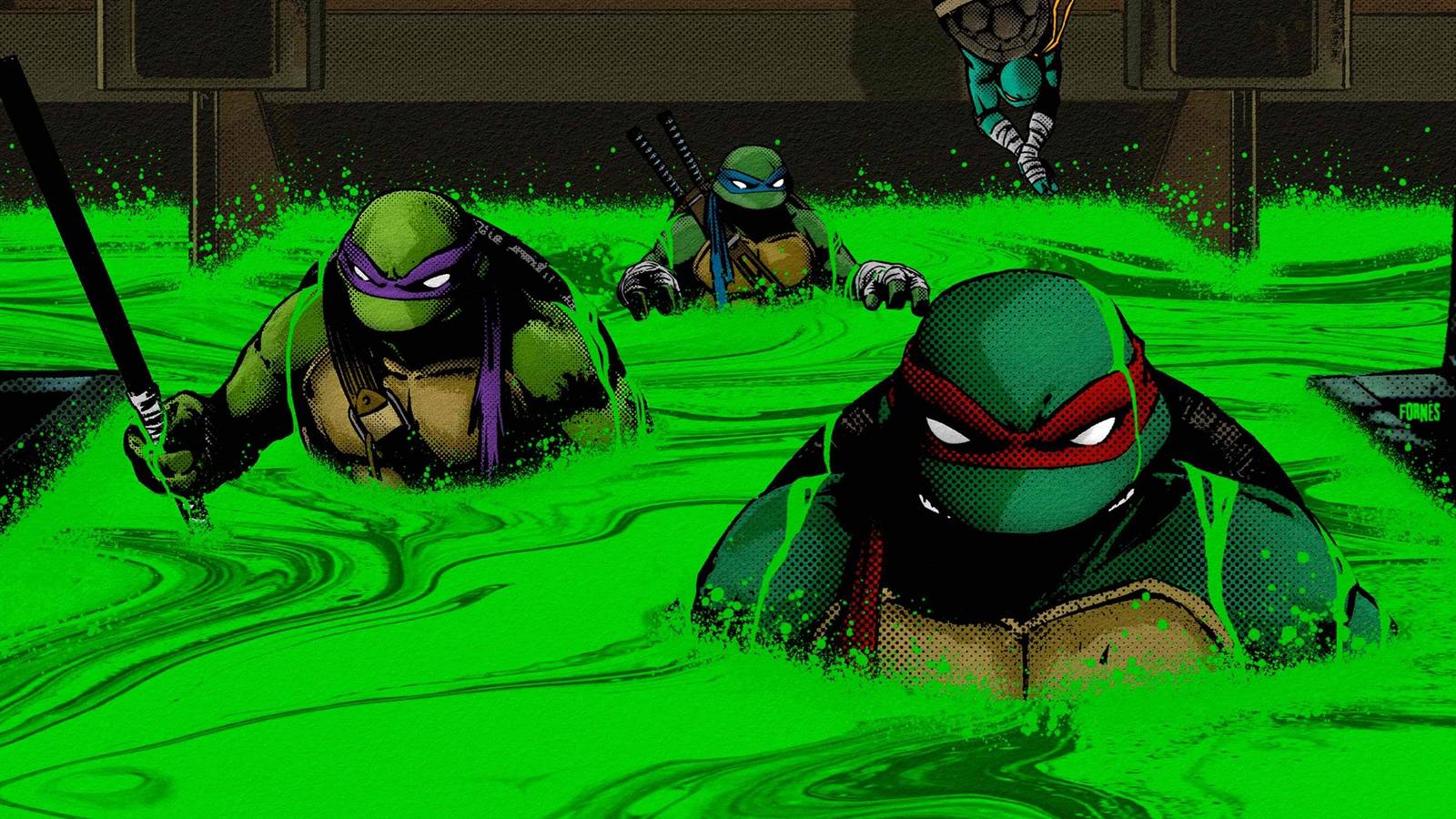 IDW Reveals Jorge Fornés' Debut Covers of Teenage Mutant Ninja Turtles