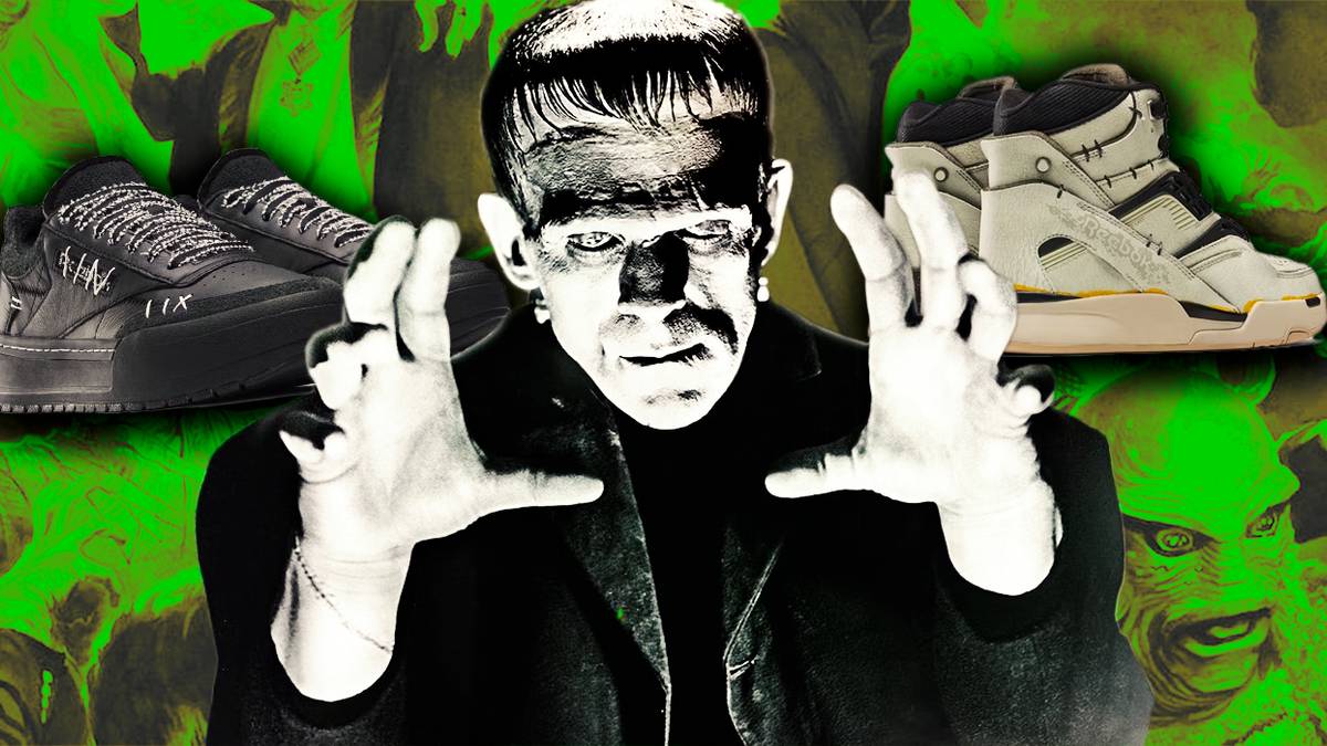 Reebok Unveils Universal Monsters Sneakers for Halloween